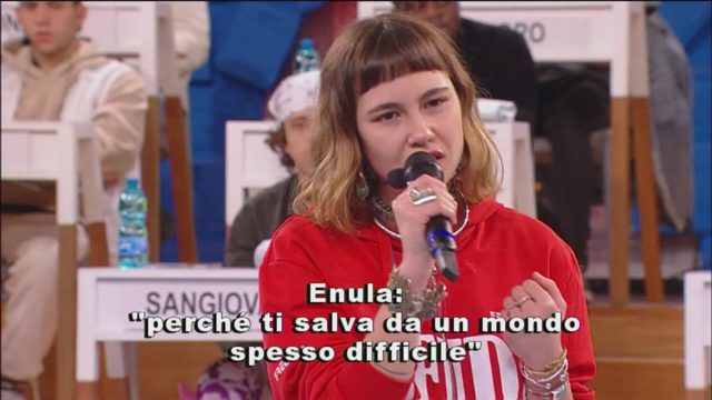 Enula: conosciamola meglio 14 dicembre - Amici Clip | Witty TV