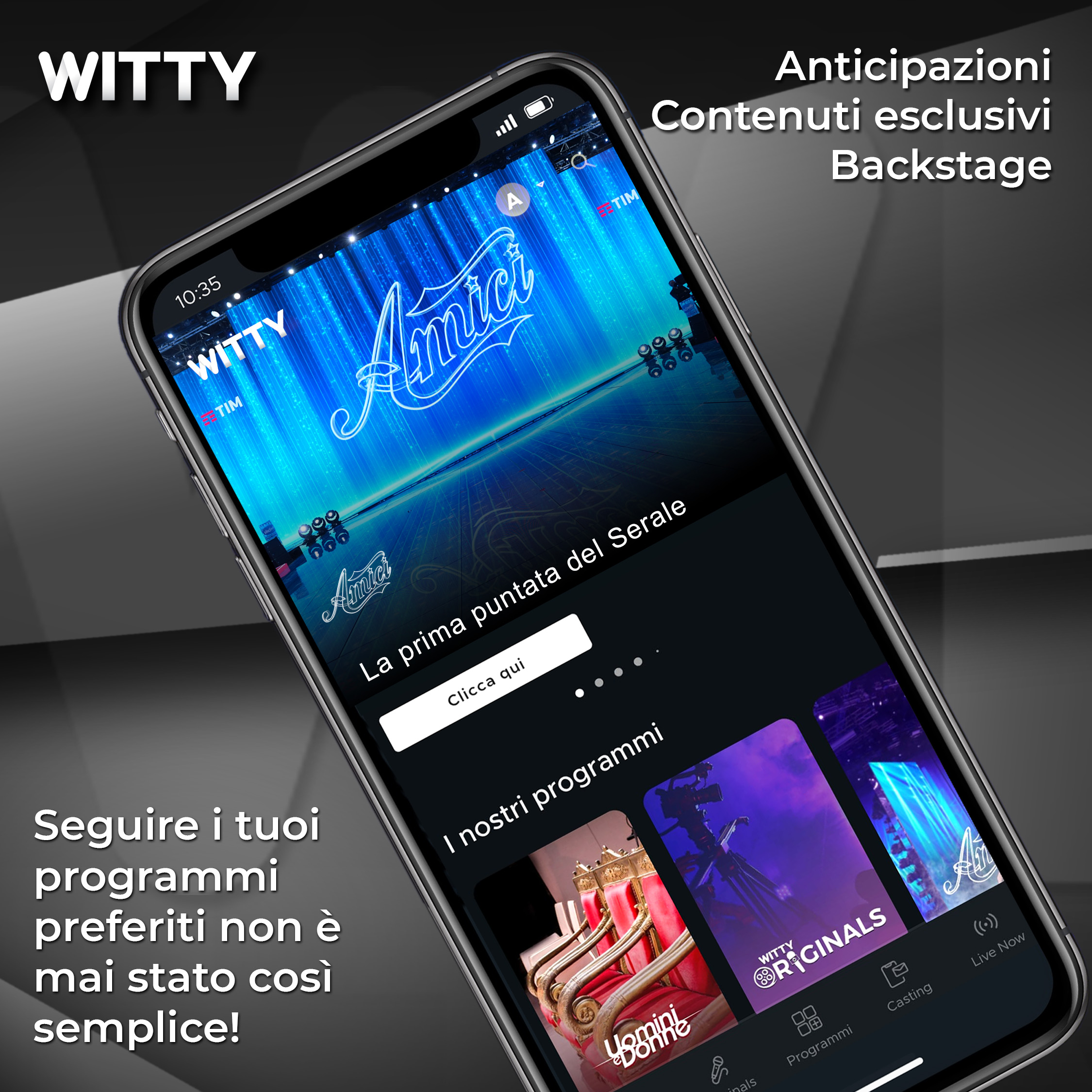 La nuova App di WittyTV - Originals News | Witty TV