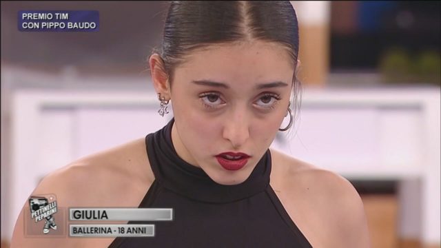 Giulia – Premio TIM con Pippo Baudo – 26 marzo - Witty TV