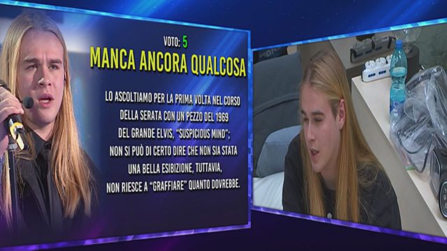 Aaron e le pagelle dei giornalisti 3 maggio - Amici Clip | Witty TV