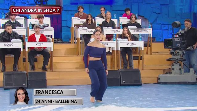 Francesca Tu no 24 novembre - Amici Clip | Witty TV