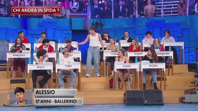 Alessio Yeah + Scream 15 dicembre - Amici Clip | Witty TV