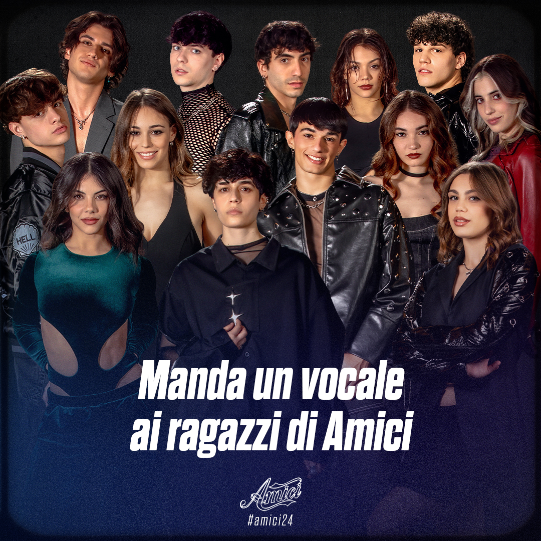 “Un vocale per gli allievi di Amici” - Witty TV